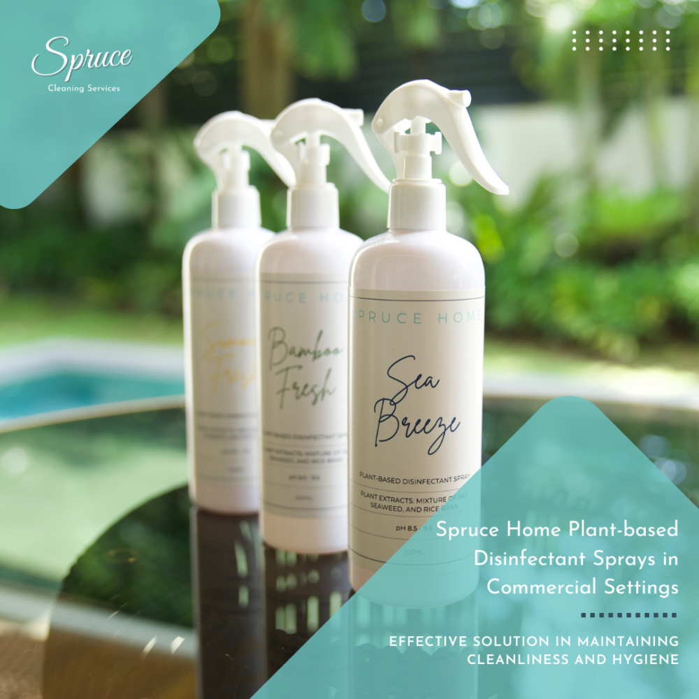 Plant-Based Disinfectant in Commercial Settings - Spruce